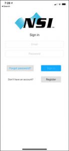 The NSI 6000 Mobile Application | National Safety Instruments
